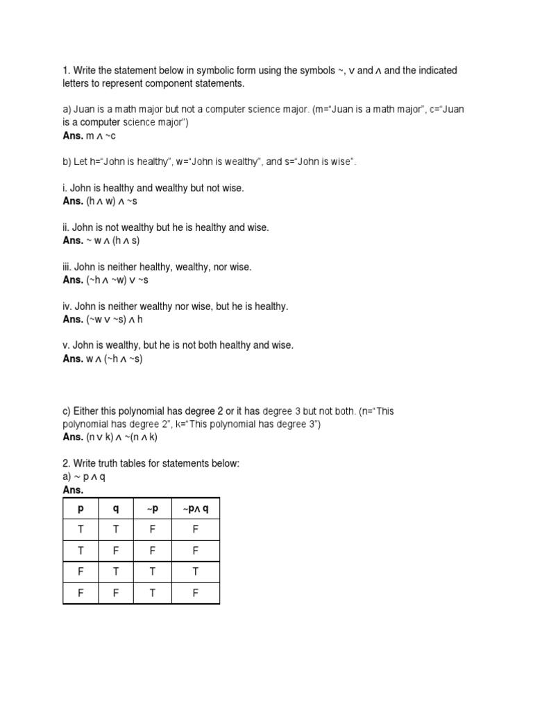 Discrete Structure (Assignment) | PDF | Argument | Logic