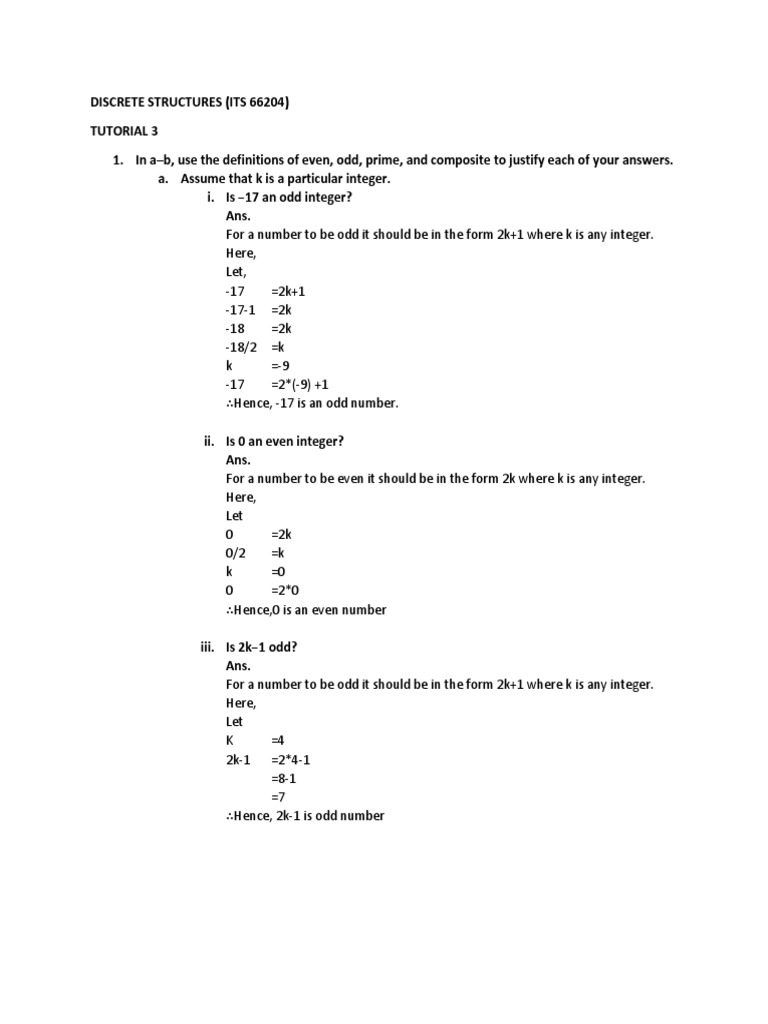Discrete Structures | PDF | Numbers | Rational Number