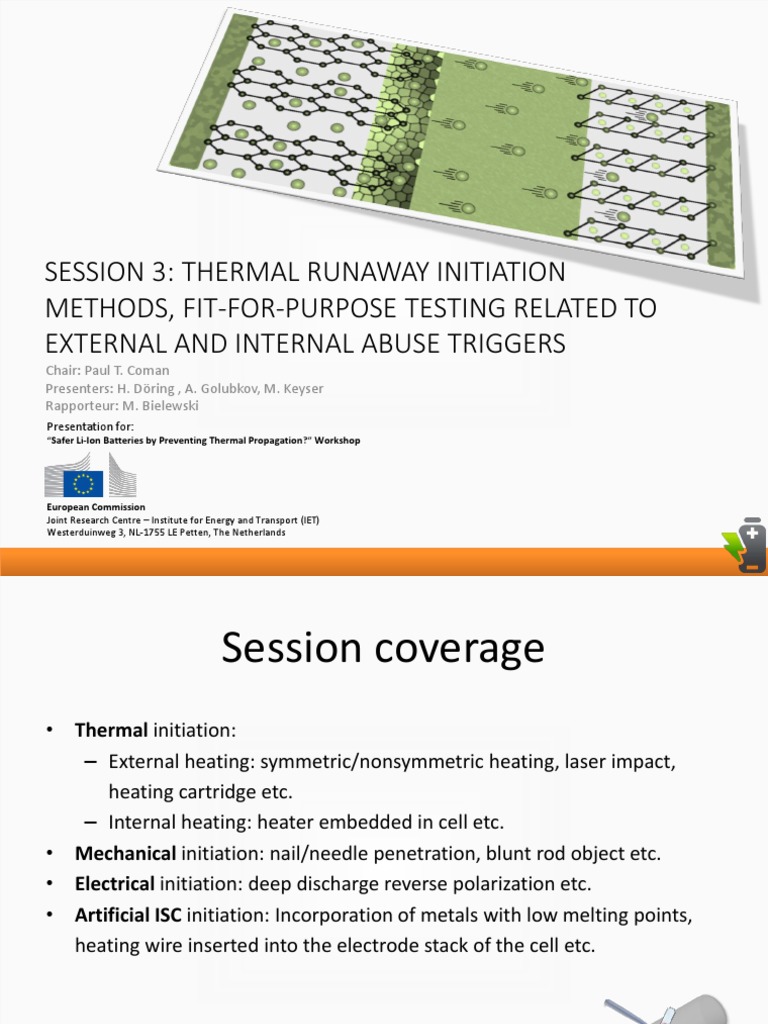 Battery Thermal Runaway Testing Methods | PDF | Lithium Ion Battery ...
