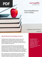 Kinaxis Certification Program Brochure Kinaxis | PDF | Credential ...