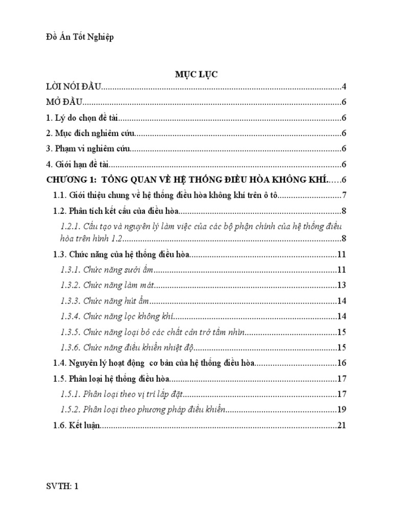 (123doc) Do An Tinh Toan Thiet Ke He Thong Dieu Hoa Tren o To Va Che Tao Mo Hinh | PDF