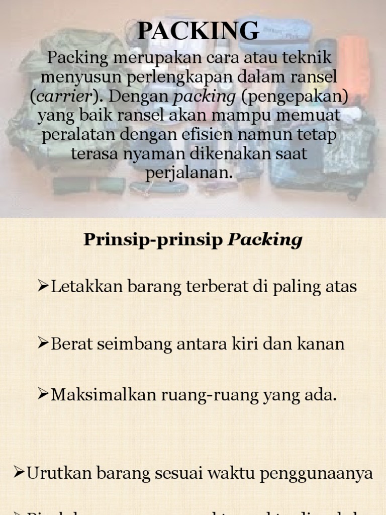 PACKING | PDF