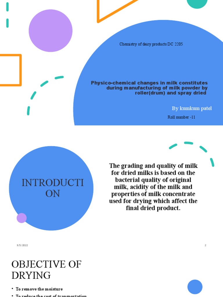 Chemistry PPT Updated | PDF | Milk | Powdered Milk