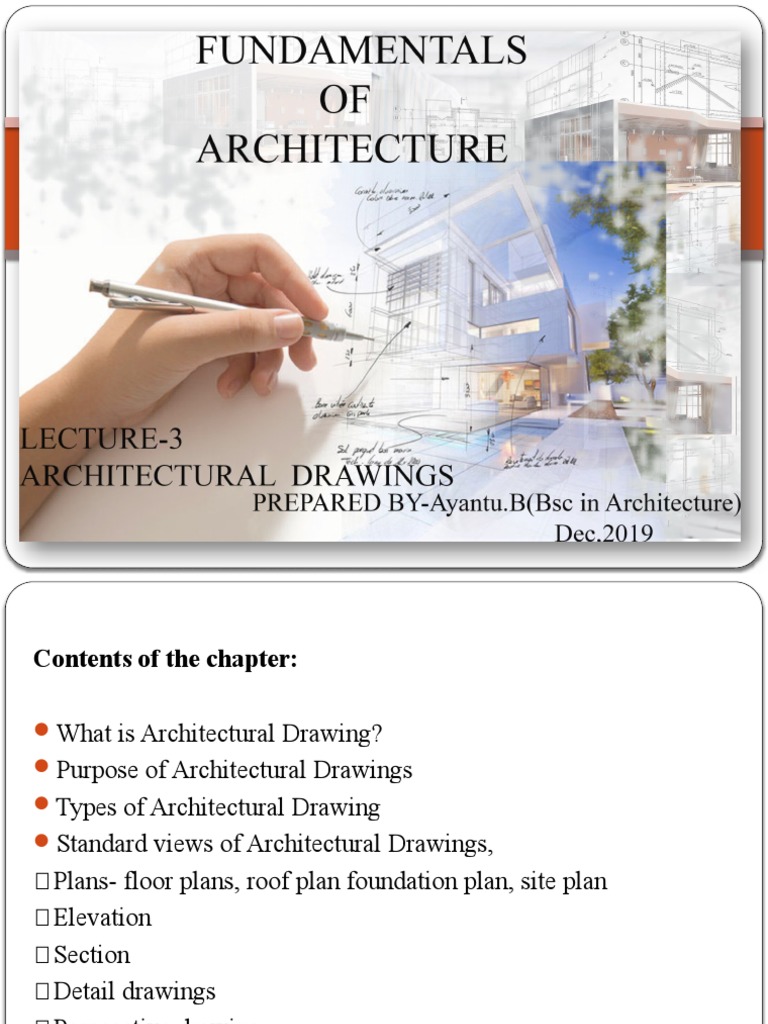Architectural Drawing Fundamentals | PDF | Economic Sectors | Civil ...
