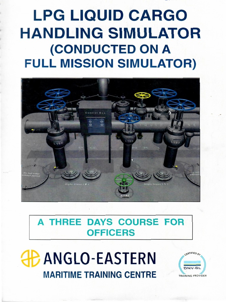 LPG Liquid Cargo Handling Course | PDF | Natural Gas | Hydrocarbons