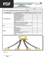 FC 4.1.6 - Synthetic Sling Inspection Checklist Form | PDF