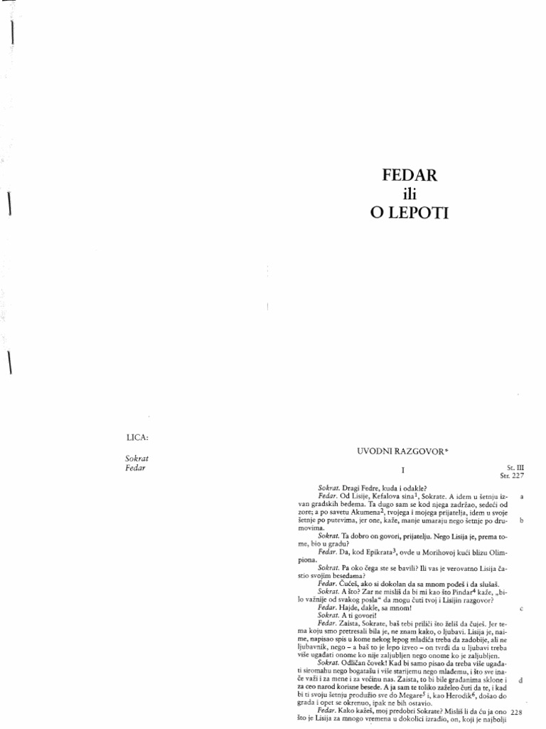 Platon Fedar Ocr | PDF