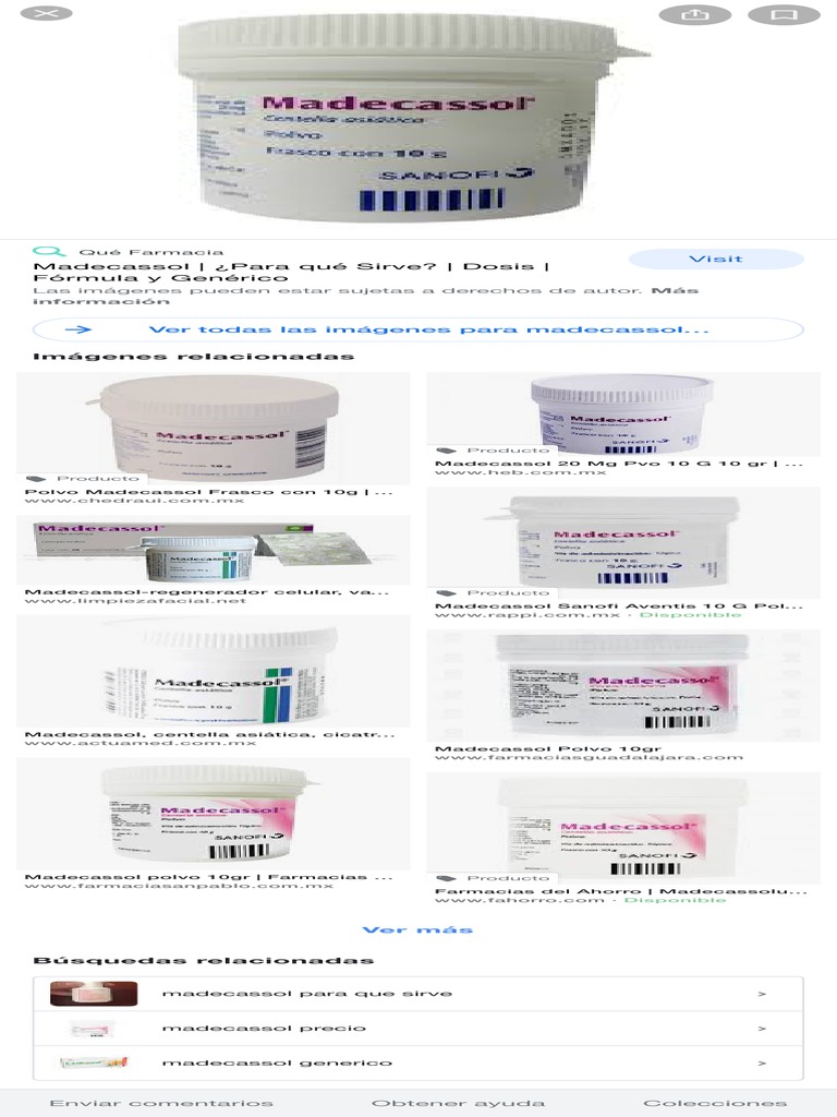 Madecasol en Capsulas - Buscar Con Google | PDF