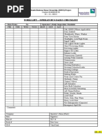 FC 4.1.6 - Synthetic Sling Inspection Checklist Form | PDF | Business ...