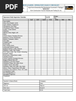 Synthetic Sling Inspection Checklist | PDF | Business | Home & Garden