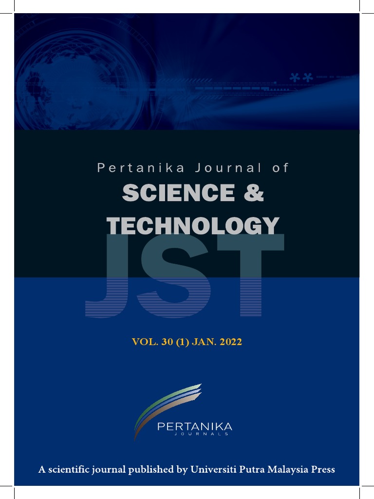JST Vol. 30 (1) Jan. 2022 (View Full Journal) | PDF | Academic Journal ...