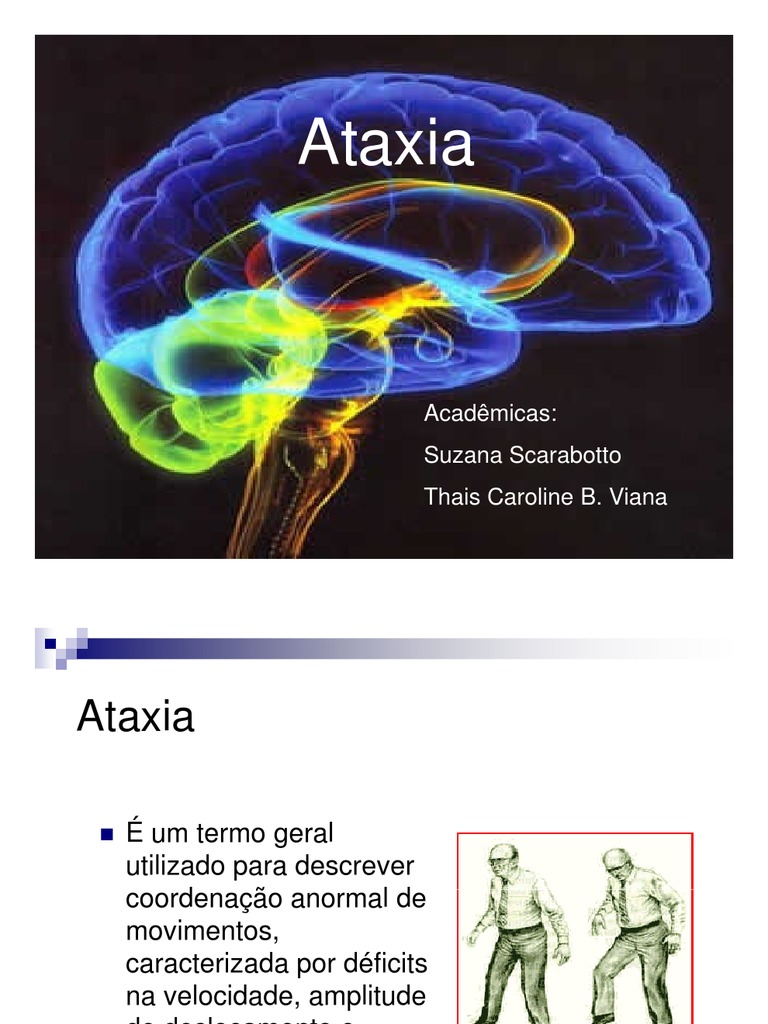 Ataxia | PDF | Cerebelo | Fisioterapia