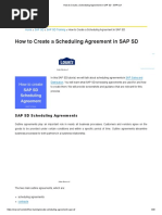 SAP MM Outline Agreement Guide | PDF | Business | Economies