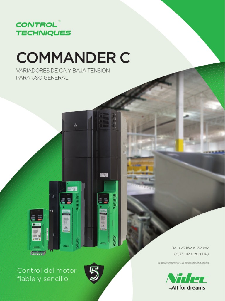 Commander C200 - BROSHURE | PDF | Controlador lógico programable ...