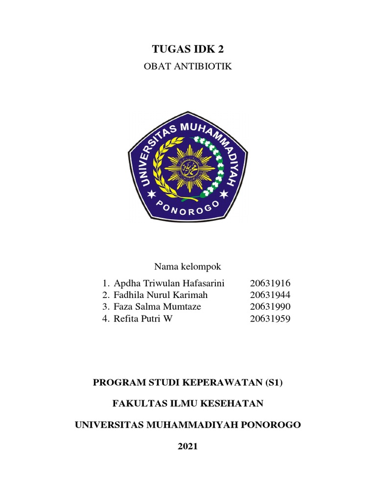 Panduan Lengkap Obat Antibiotik Pdf