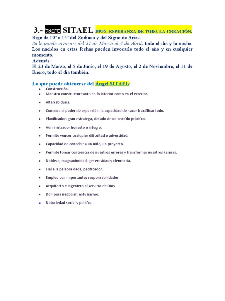 3 El Ángel SITAEL | PDF