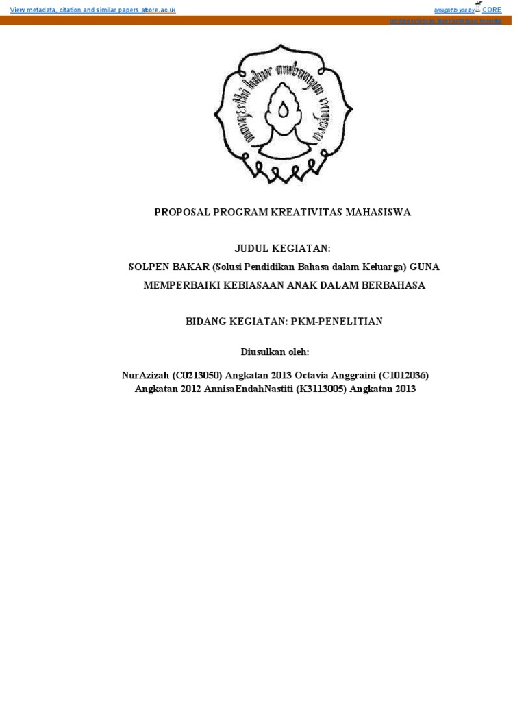 Mini Riset Bahasa Indonesia Kelompok 3 | PDF