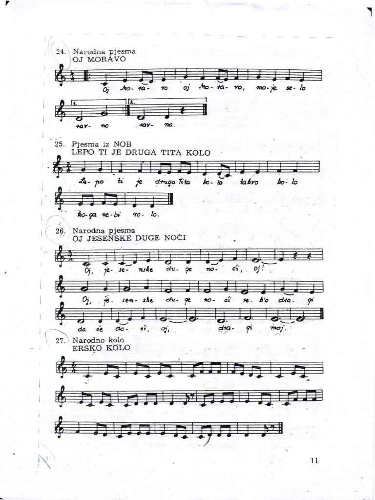 Gitara Osnovna Muzicka Skola | PDF