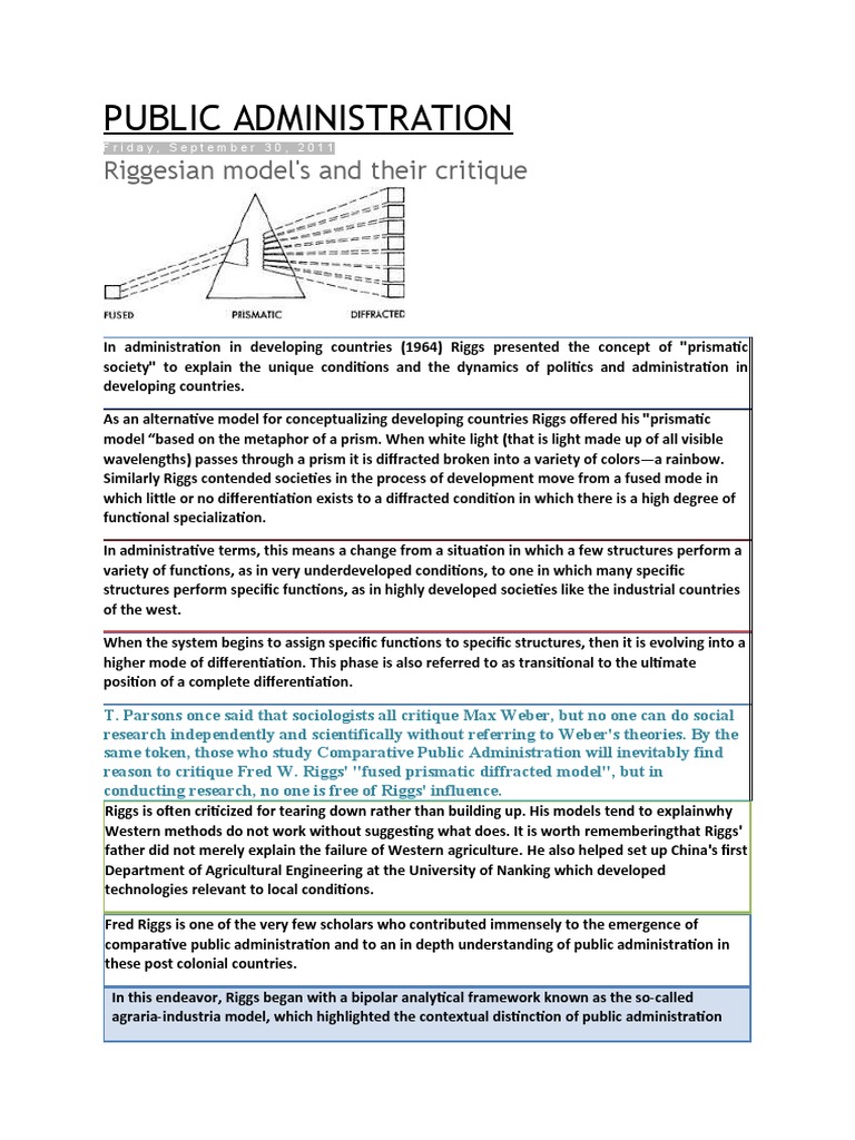 Riggs Model | PDF | Theory | Prism