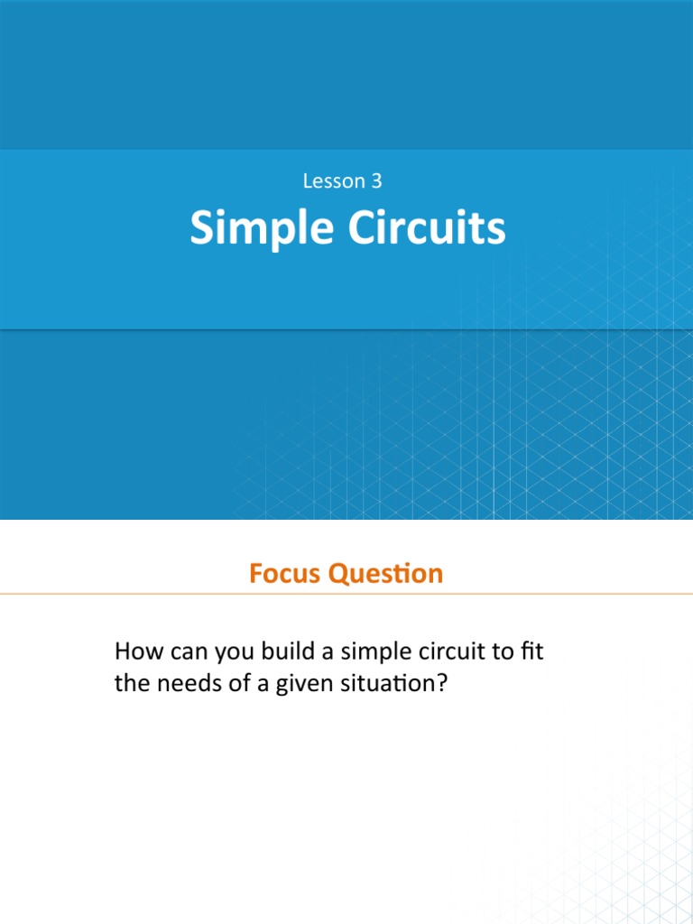 19.3 Simple Circuits | PDF | Series And Parallel Circuits | Voltage