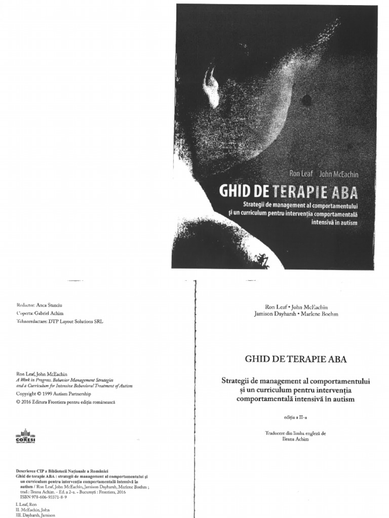 Ghid de Terapie ABA | PDF