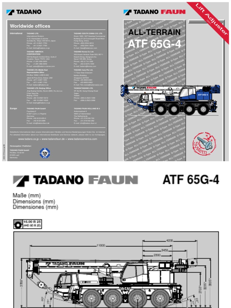 Tadano Faun Atf 65g-4 65-Ton | PDF