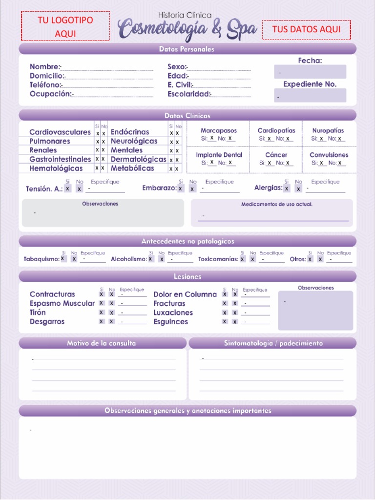 Placeholder Document Template | PDF
