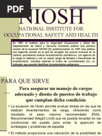 Formato NIOSH | PDF