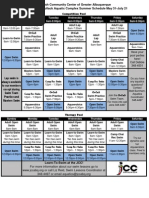 Gordon Head Rec Centre Swim Schedule | PDF | Swimming