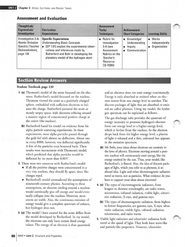 Section 3.1 Review Answers | PDF