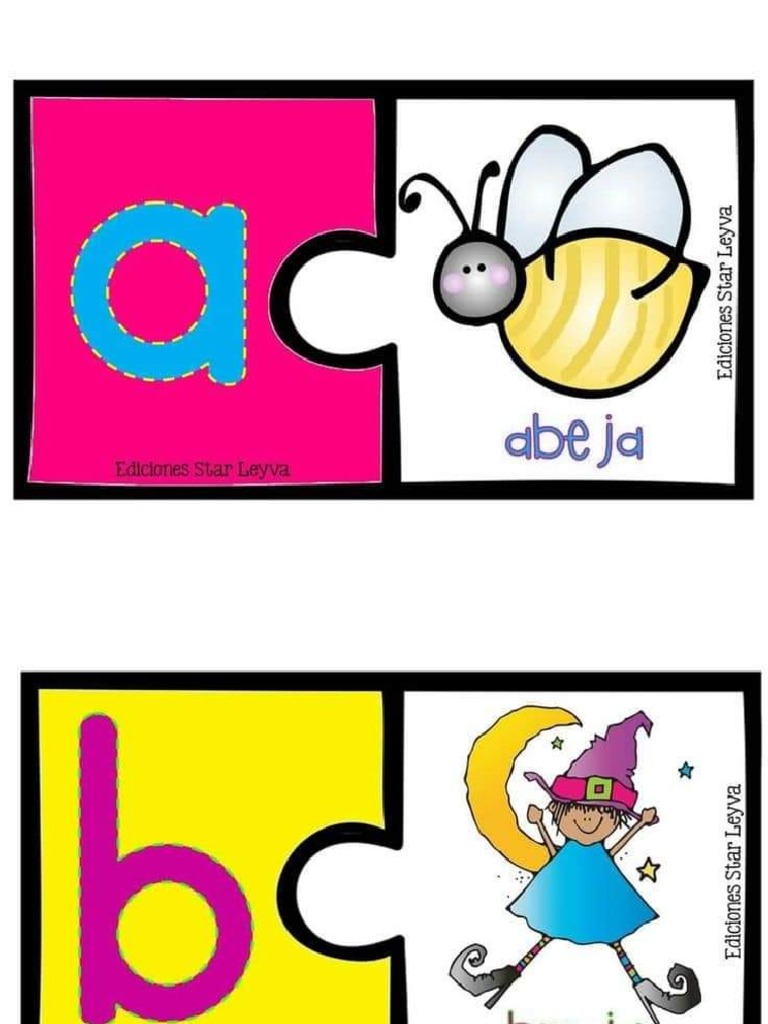 Abecedario (Rompecabezas) | PDF