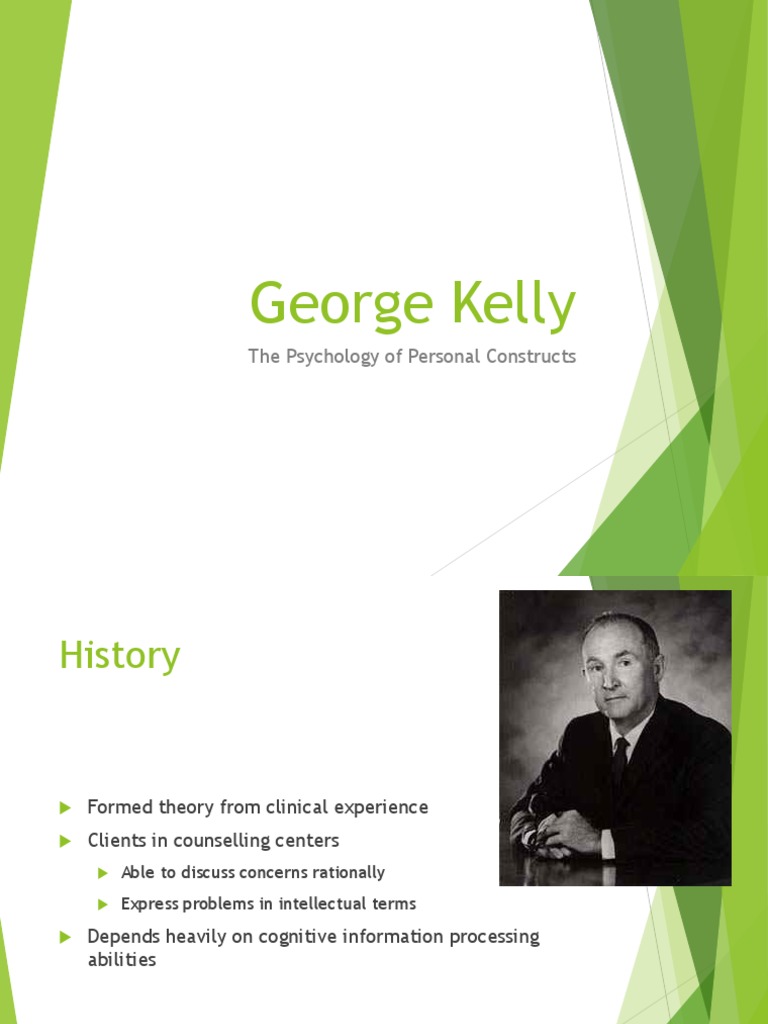 George Kelly's Personal Construct Theory | PDF | Experience ...