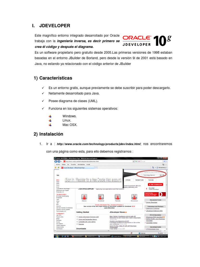 Manual Jdeveloper | PDF | Informática