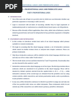 Lecture 03 - Propositional Logic | PDF