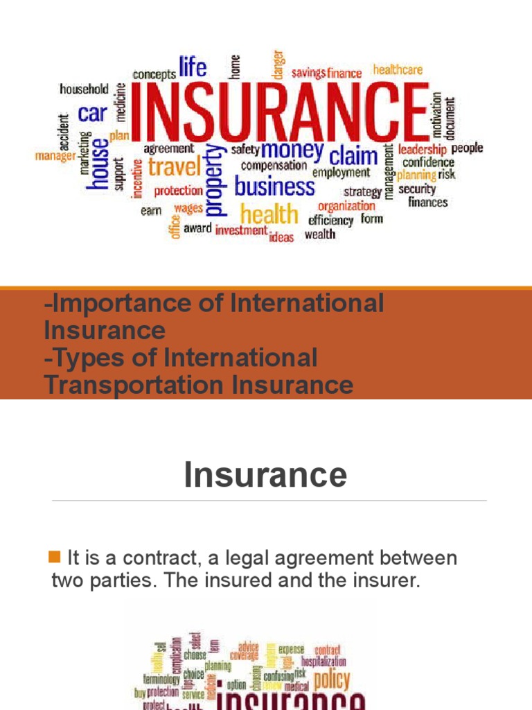 Importance of International Insurance - Types of International ...