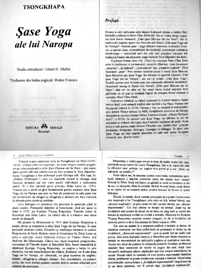 Naropa-6 Yoga | PDF
