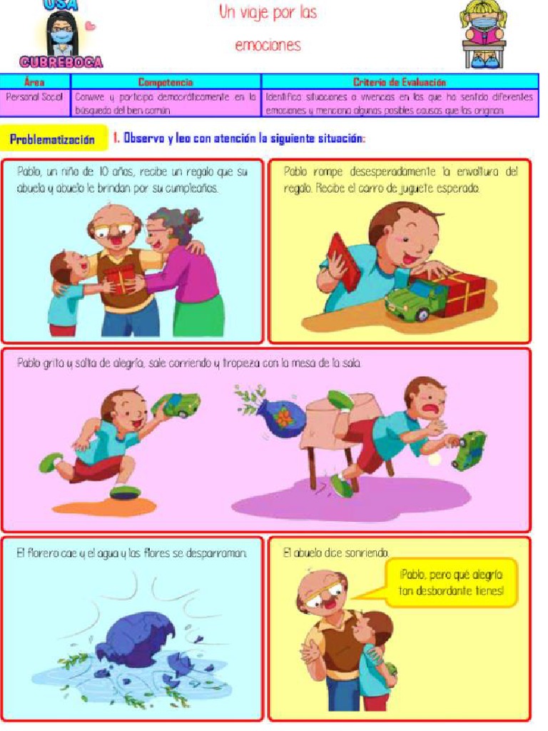 1 Un Viaje Por Las Emociones | PDF