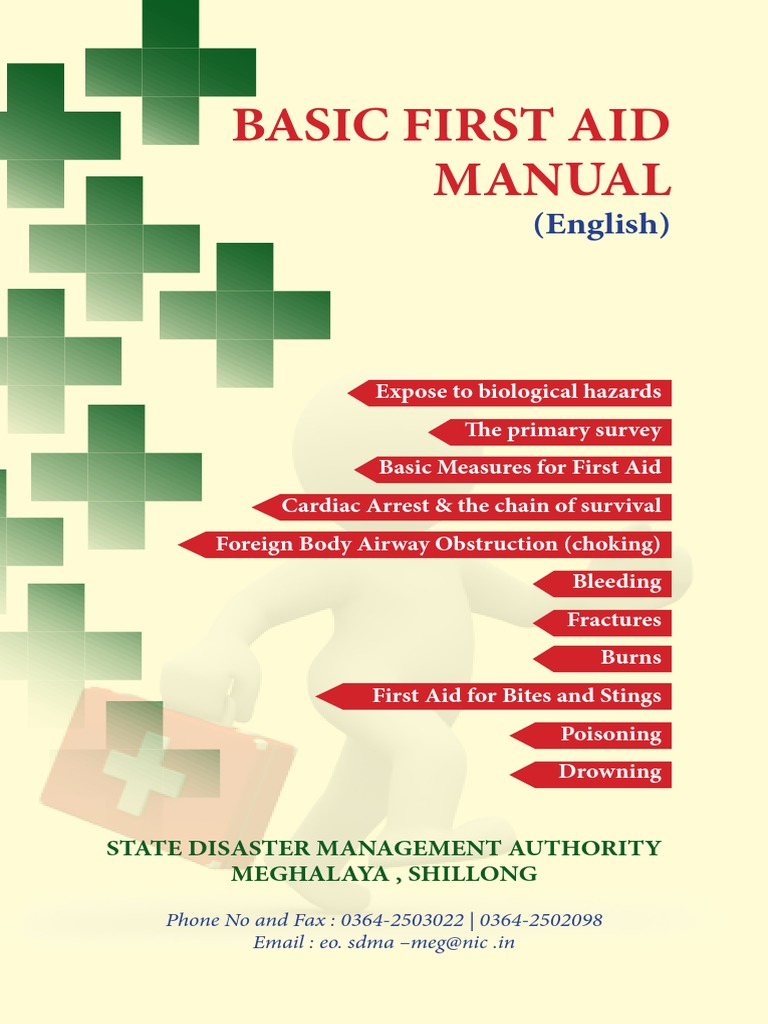 Basic First Aid Manual English | PDF | Cardiopulmonary Resuscitation ...