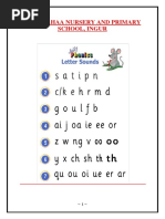Jolly Phonics Words List | PDF