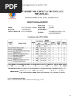 Marksheet Graduation | PDF