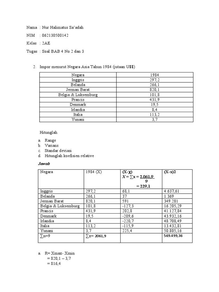 B4 - Statistik Terapan | PDF