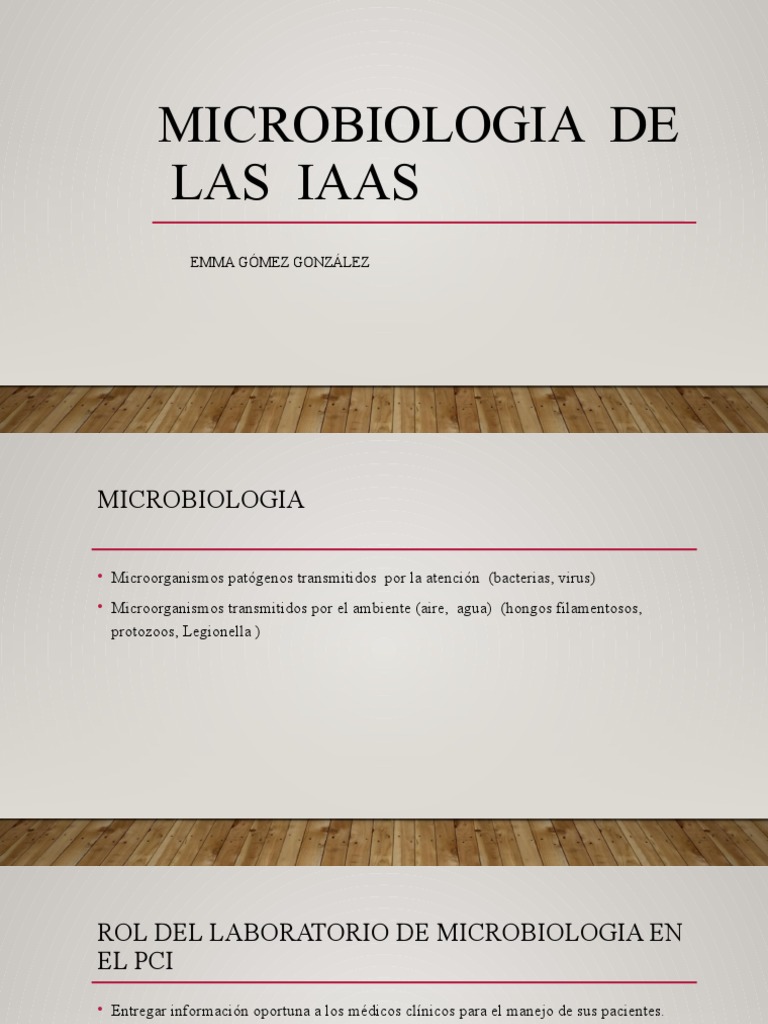 Modulo Ii Microbiologia de Las Iaas | PDF | Microbiología | Infección