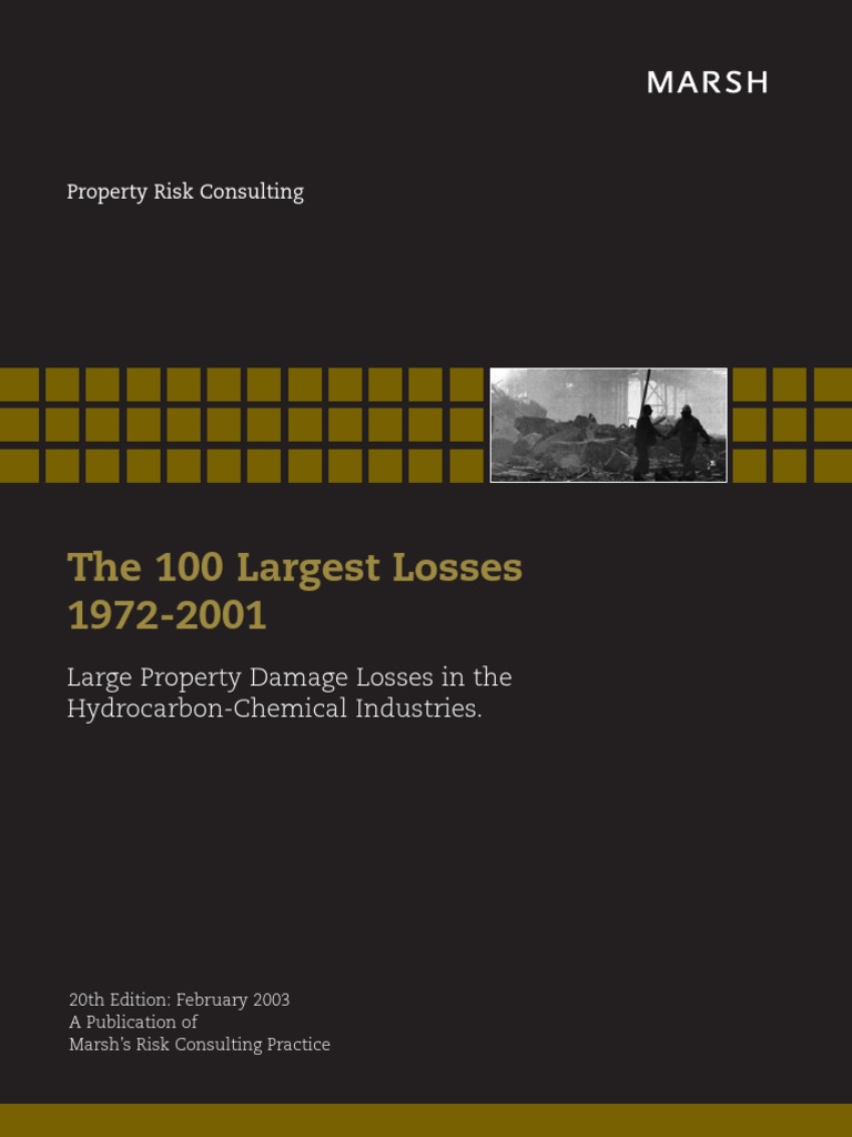 100 Largest Losses | PDF | Oil Refinery | Firefighter