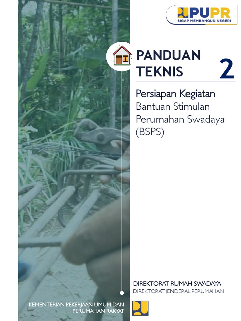 Panduan Teknis Persiapan Kegiatan BSPS | PDF