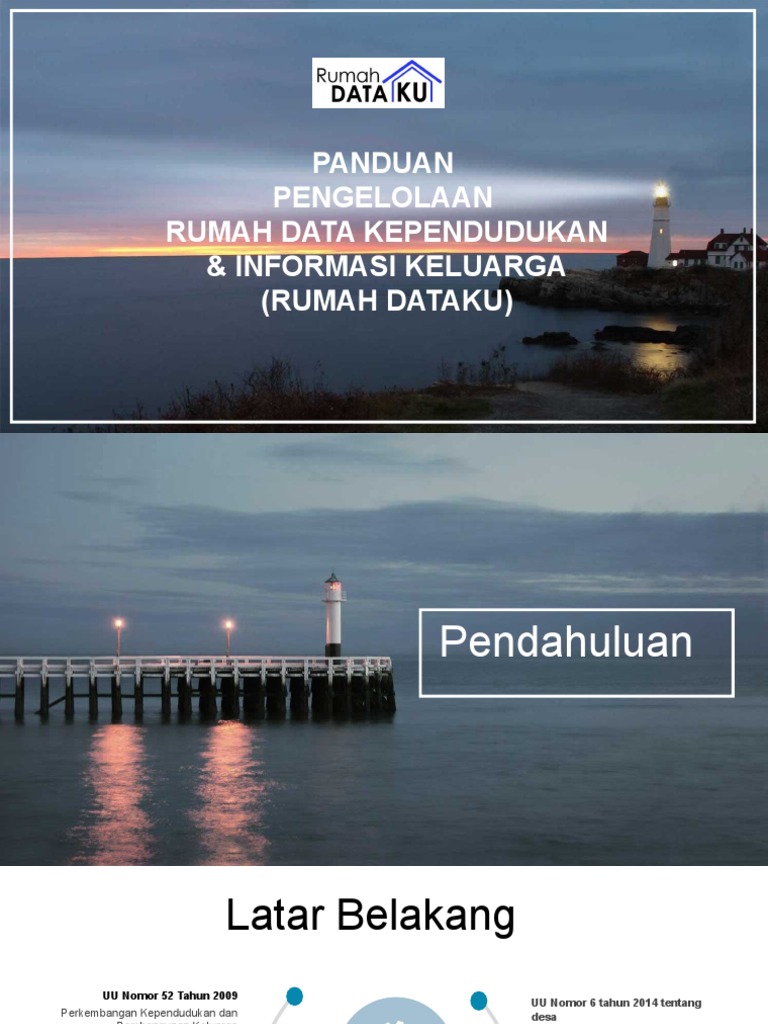 Panduan Rumah Dataku - Workshop Mot | PDF