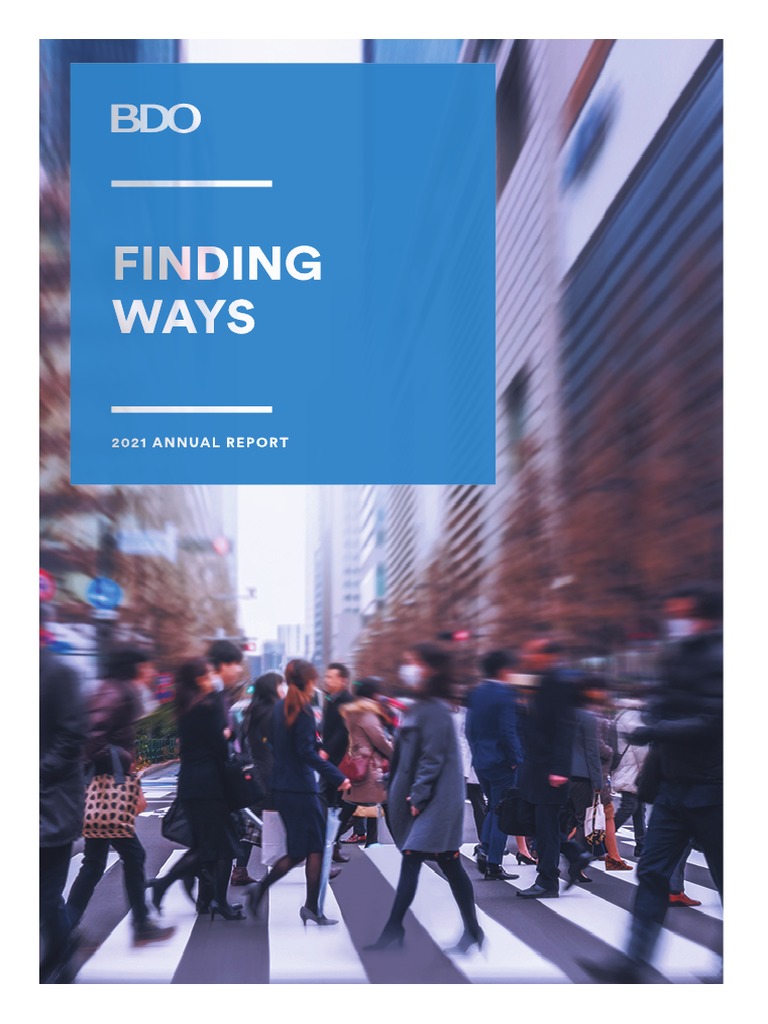 BDO Unibank 2021 Annual Report | PDF | Banks | Risk