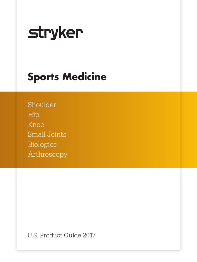Stryker Catalog | PDF | Receipt