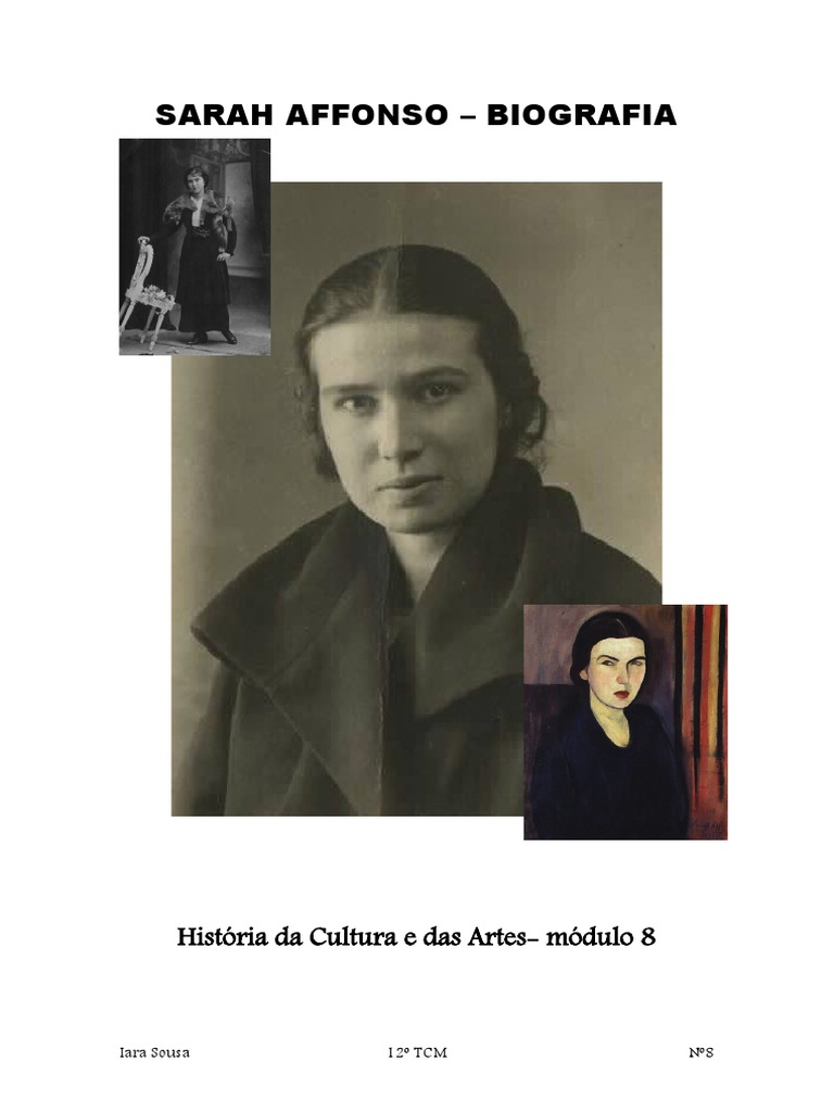 SARAH AFFONSO: A PIONEIRA MODERNA PORTUGUESA | PDF | Expressionismo ...
