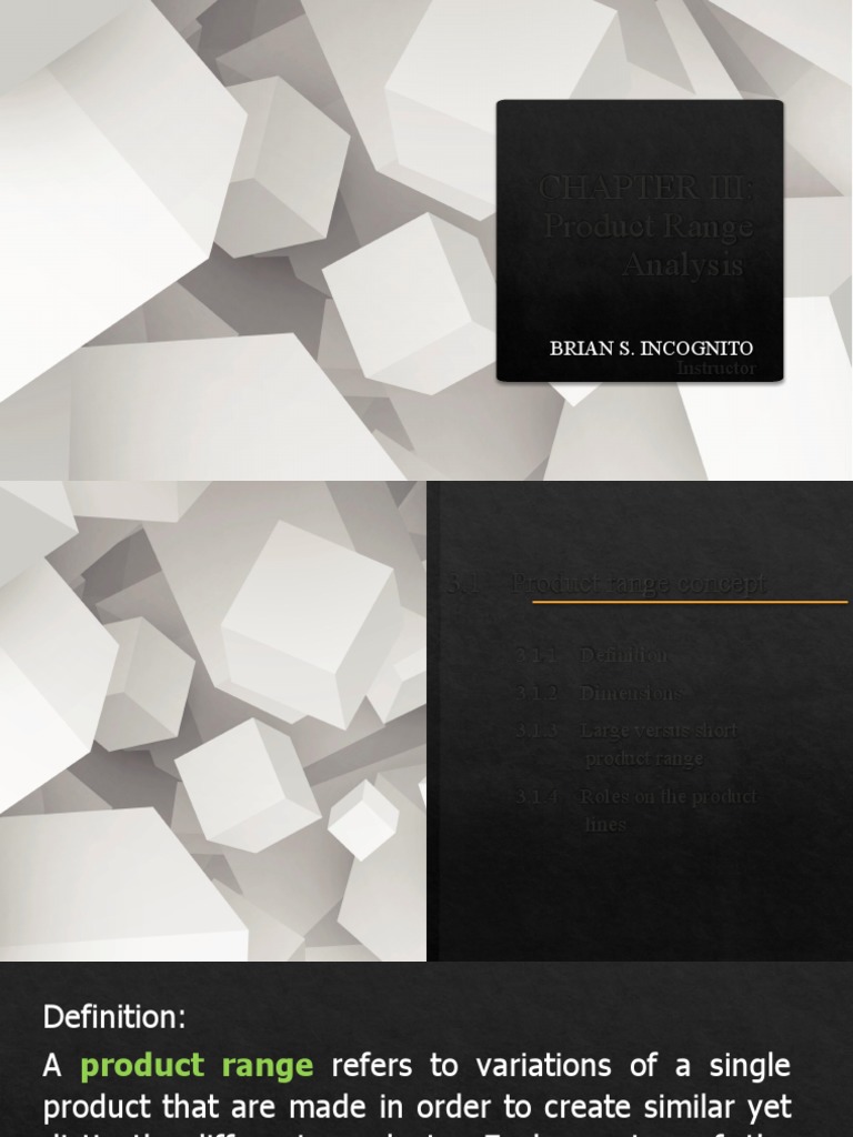 CHAPTER III - Product Range | PDF | Coca Cola