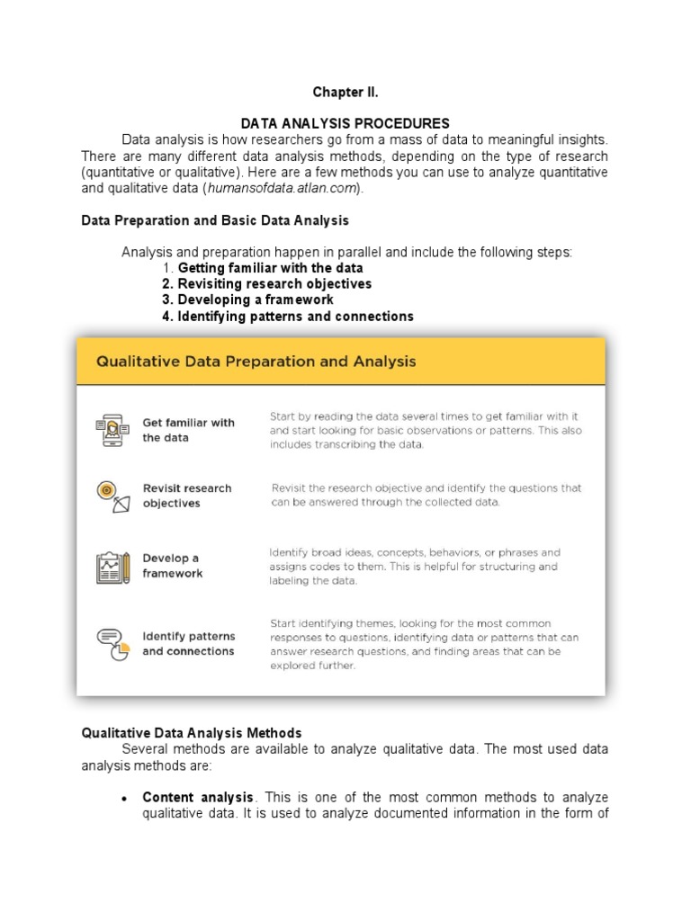 Guides Note Chapter 2 and 3 | PDF | Qualitative Research | Analysis